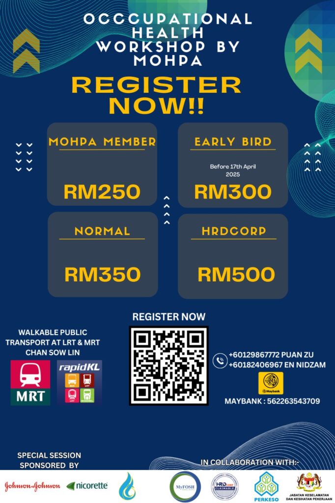MOHPA – Malaysian Occupational Health Practitioners Association