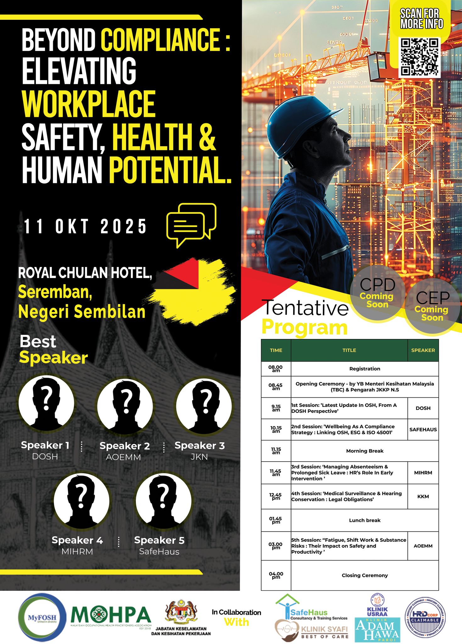 MOHPA – Malaysian Occupational Health Practitioners Association